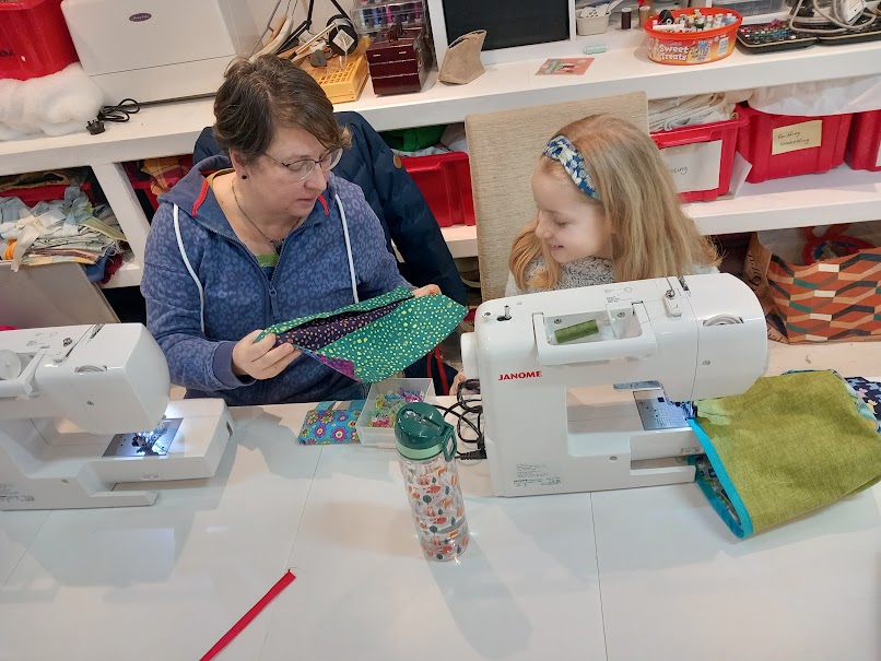 Children Sewing - Introduction to Patchwork - The Fabric Vault